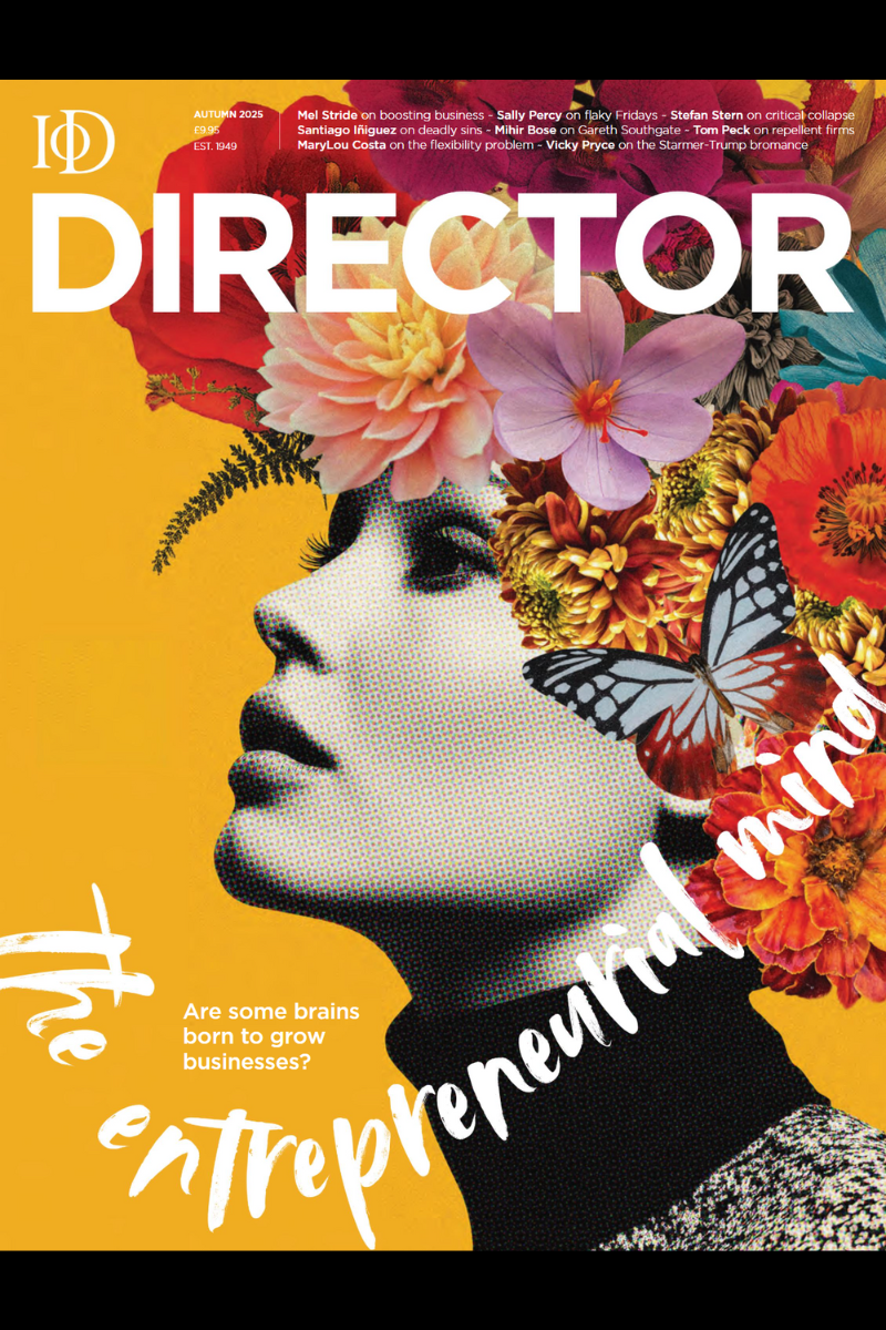 Clearly MD features in Winter edition of Director magazine - Clearly PR